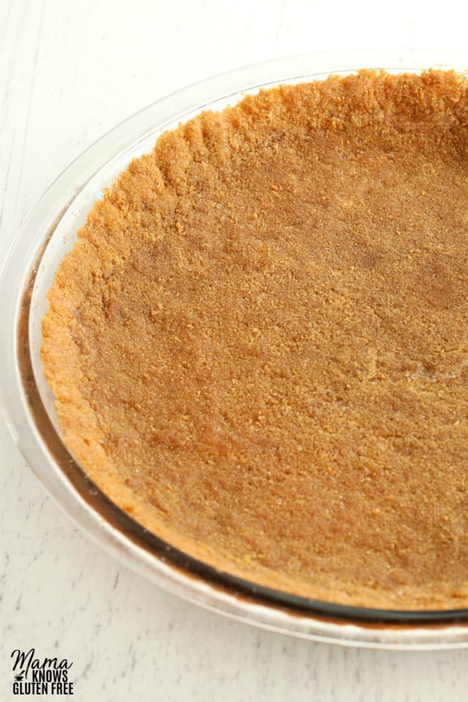 Gluten-Free Graham Cracker Crust {Dairy-Free Option} - Mama Knows ...