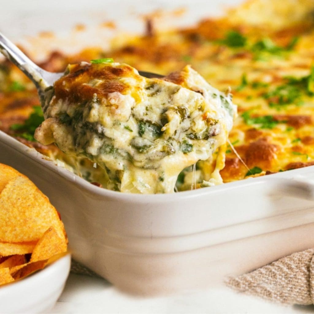 Hot Spinach Dip - Mama Knows Gluten Free