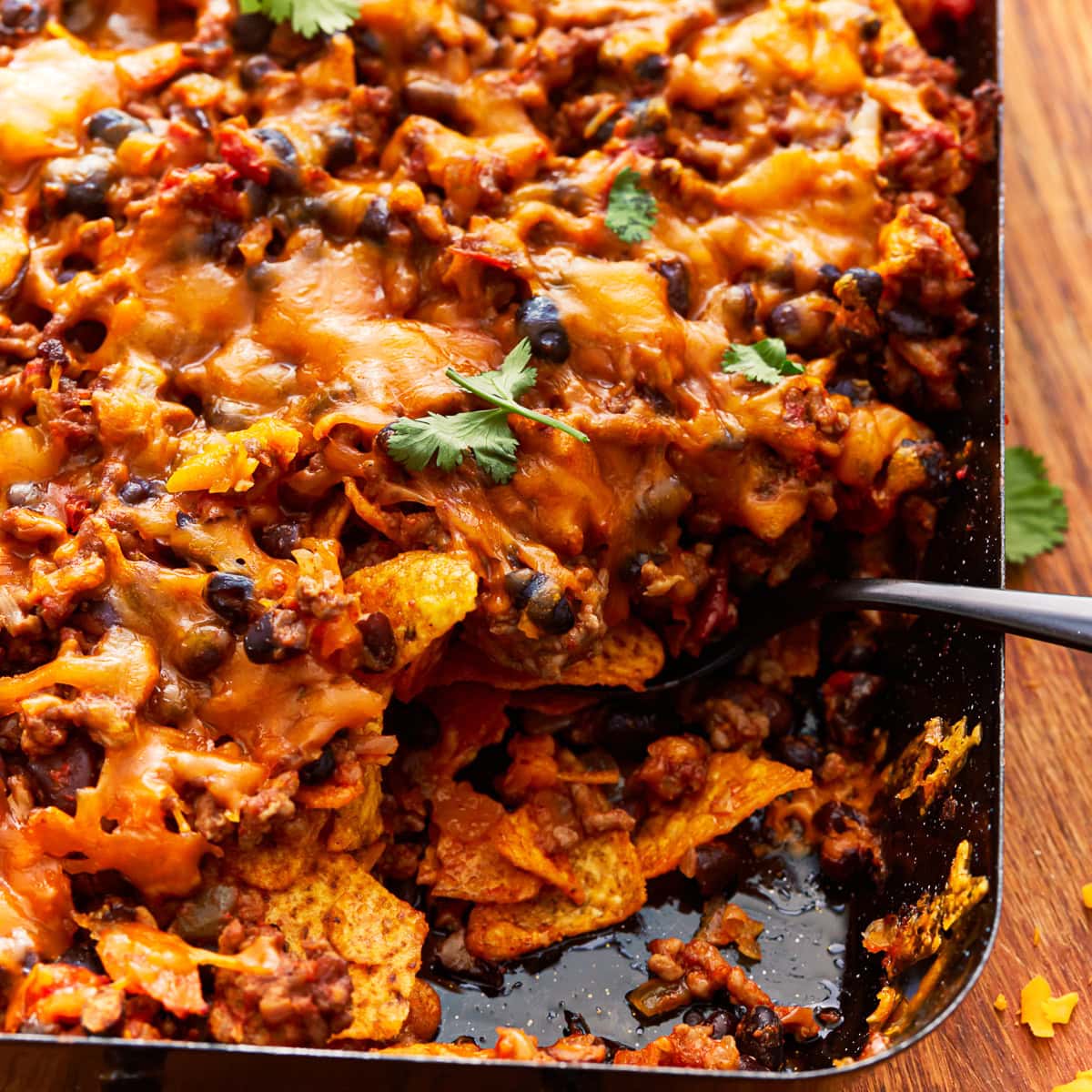 Walking Taco Casserole - Mama Knows Gluten Free