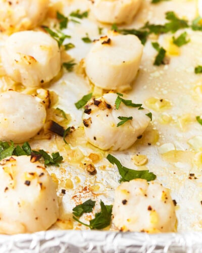 Broiled Scallops - Mama Knows Gluten Free