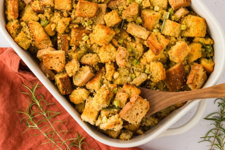 Gluten-Free Cornbread Stuffing - Mama Knows Gluten Free